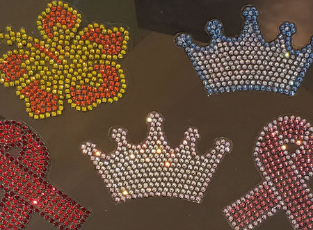 Custom RhineStone Decals | sparklefox.com